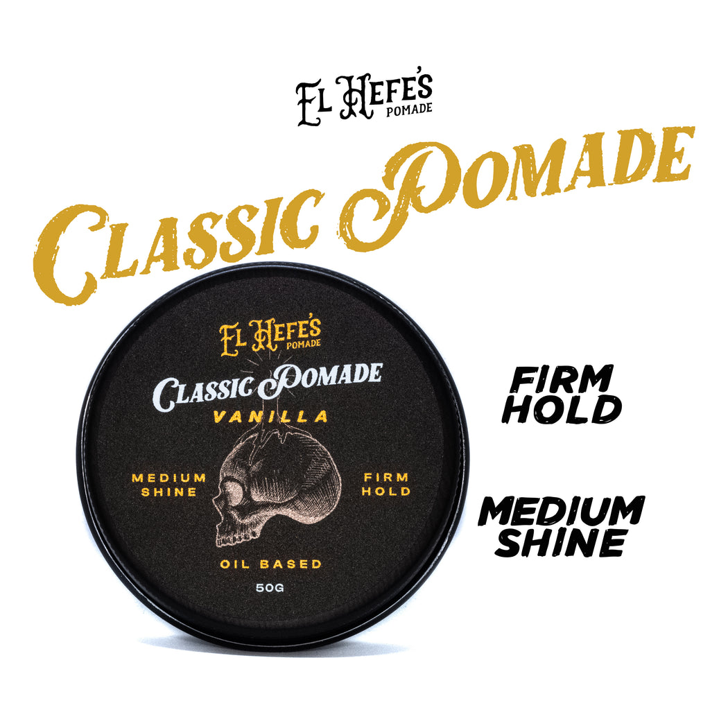 Vanilla Classic Oil Based Pomade – El Hefe’s Pomade
